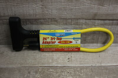Chicago Electric Power Tools 24" Tri Tap Adapter -New | eBay