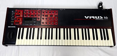 Access Virus KB 61-Key Digital Synthesizer Keyboard 2000s - Black/Red ...