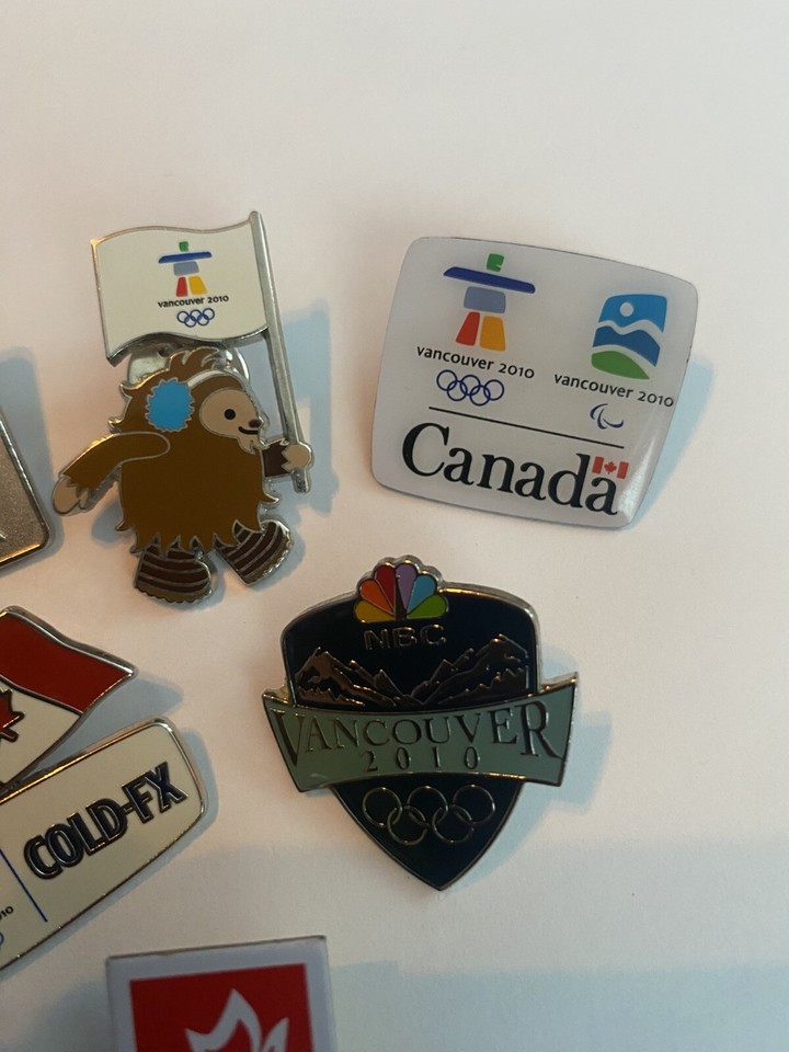 2010 Vancouver Olympic Pin, Collectible Olympic Pin, Sold As 1 Set ...