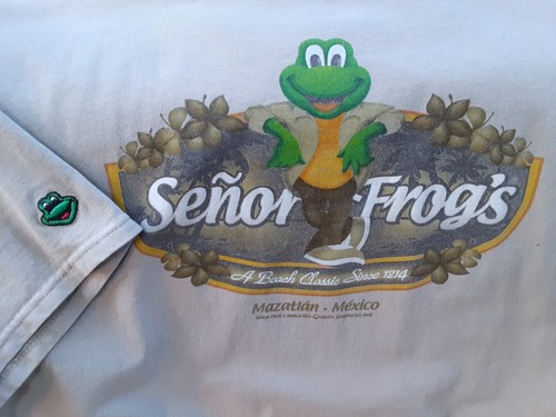 SENOR FROGS Mazatlan Mexico T Shirt 48-50 | eBay