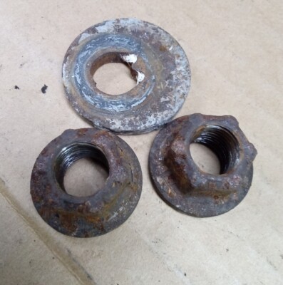 03-08 Nissan Z33 350z Rear Eccentric Nuts And alignment Washer g35 | eBay