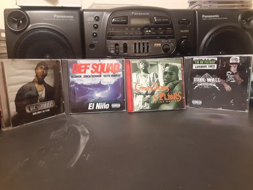 Hip Hop Rap 4 CD Lot Def Squad , Lil Zane, Chaka Demus, Paul Wall Cds ...