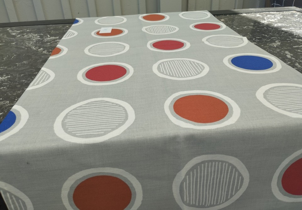 Vintage Norwegian Sandvika Veveri Poly/Cotton table runner. Norway ...