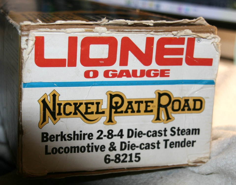 Lionel 6-8215 Nickel Plate Road #779 Berkshire 2-8-4 Steam LOCOMOTIVE ...