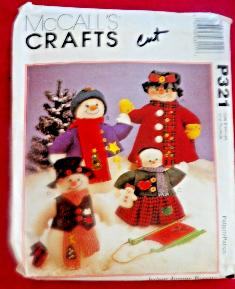 CHRISTMAS 4 MCCALLS DECOR CRAFT SEWING PATTERNS TREE SKIRT/ORNAMENTS AND MORE | eBay