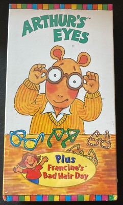 Arthur’s Eyes + Francine’s Bad Hair Day (VHS, 1997) - RARE OOP Unopened ...