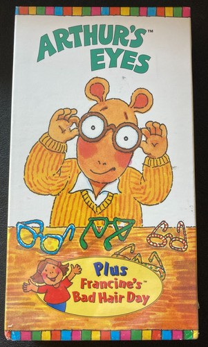 Arthur’s Eyes (VHS, 1997) Includes Francine’s Bad Hair Day - RARE OOP ...