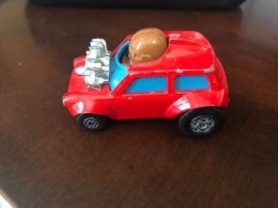 Vintage MATCHBOX LESNEY MB14 MINI HA HA England Superfast Red Car Die ...
