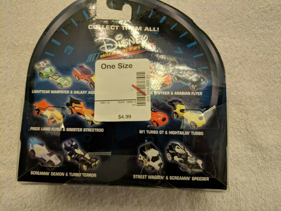 2002 Disney WILD RACERS Cars - Black Heart GT & Rippin Reptile - NEW in ...