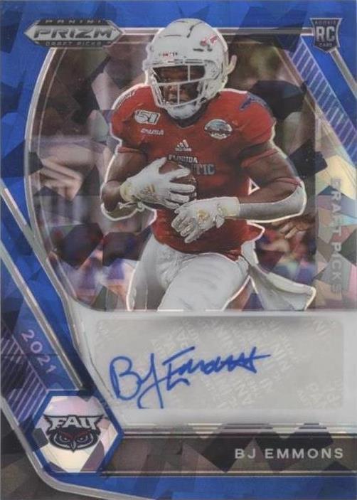 2021 Panini Prizm Draft Picks - Draft Picks Autographs BJ Emmons #DPA ...