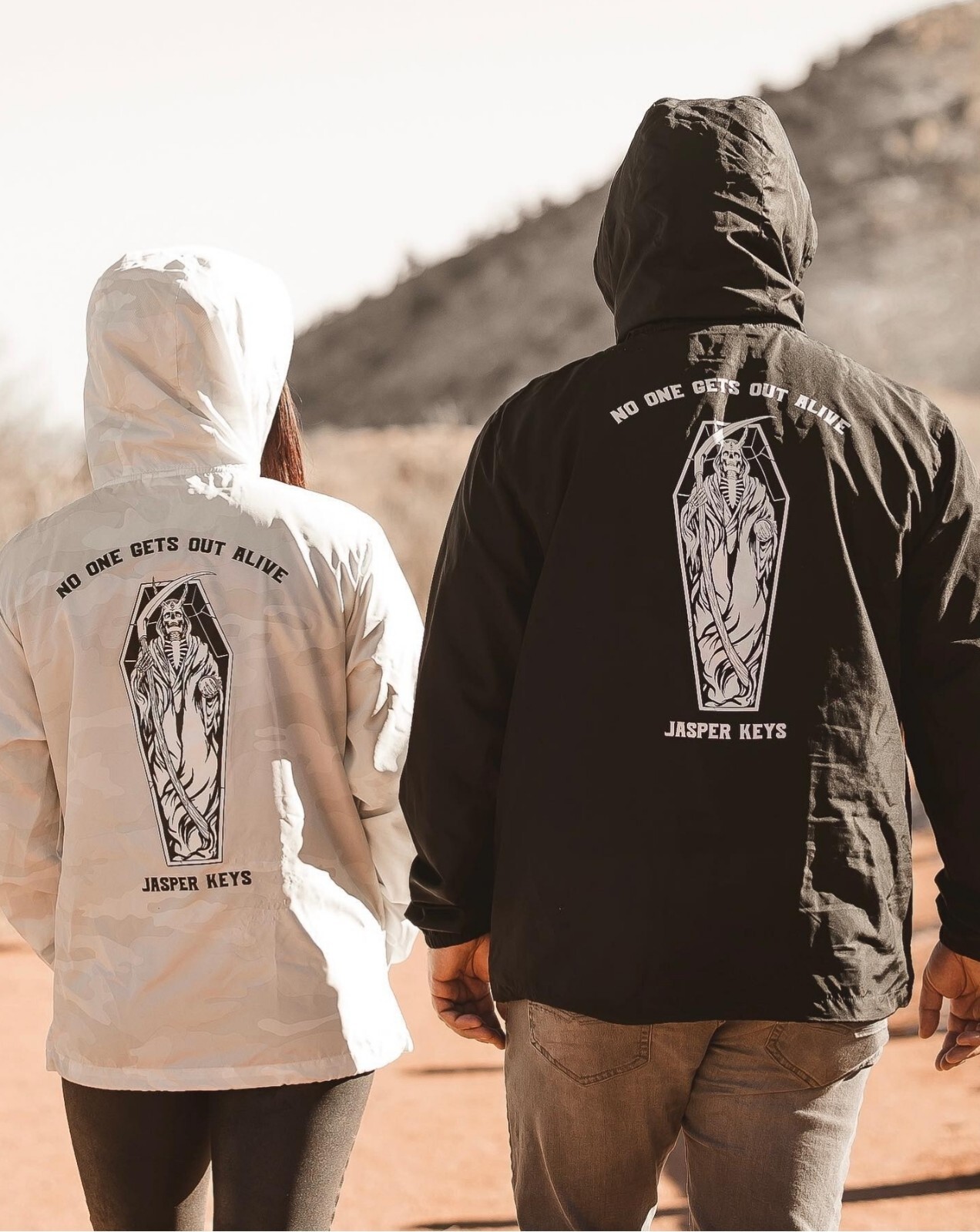 JASPER KEYS Memento Mori Camo Windbreaker XXL | eBay