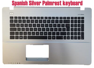 Spanish palmrest keyboard for Asus A750J/X750J/F750J/K750J/P750J/R751L ...