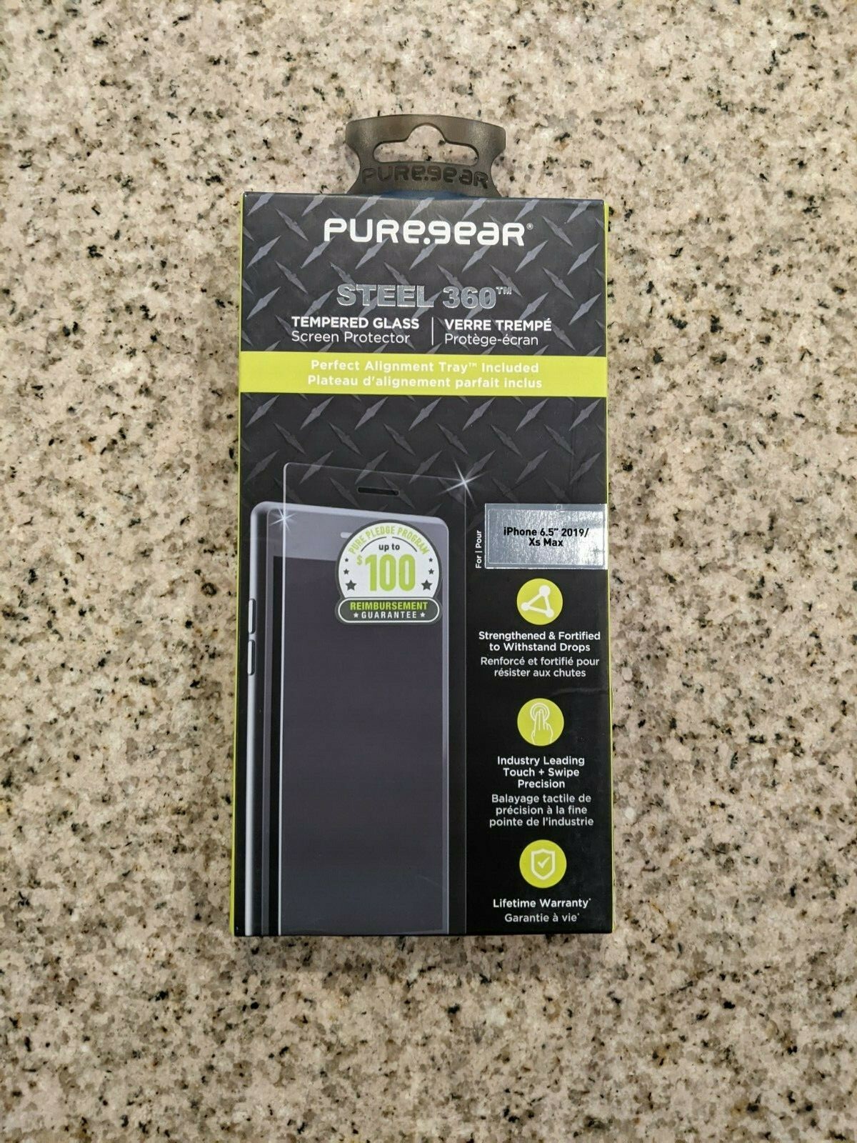 PureGear Steel 360 Tempered Glass Screen Protector for Apple iPhone 11 ...