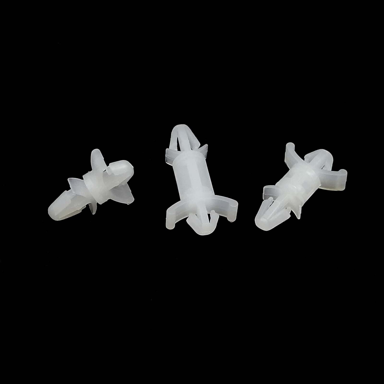 50pc Nylon Plastic Standoff Spacer Rivet Push In Fixed Support PCB ...