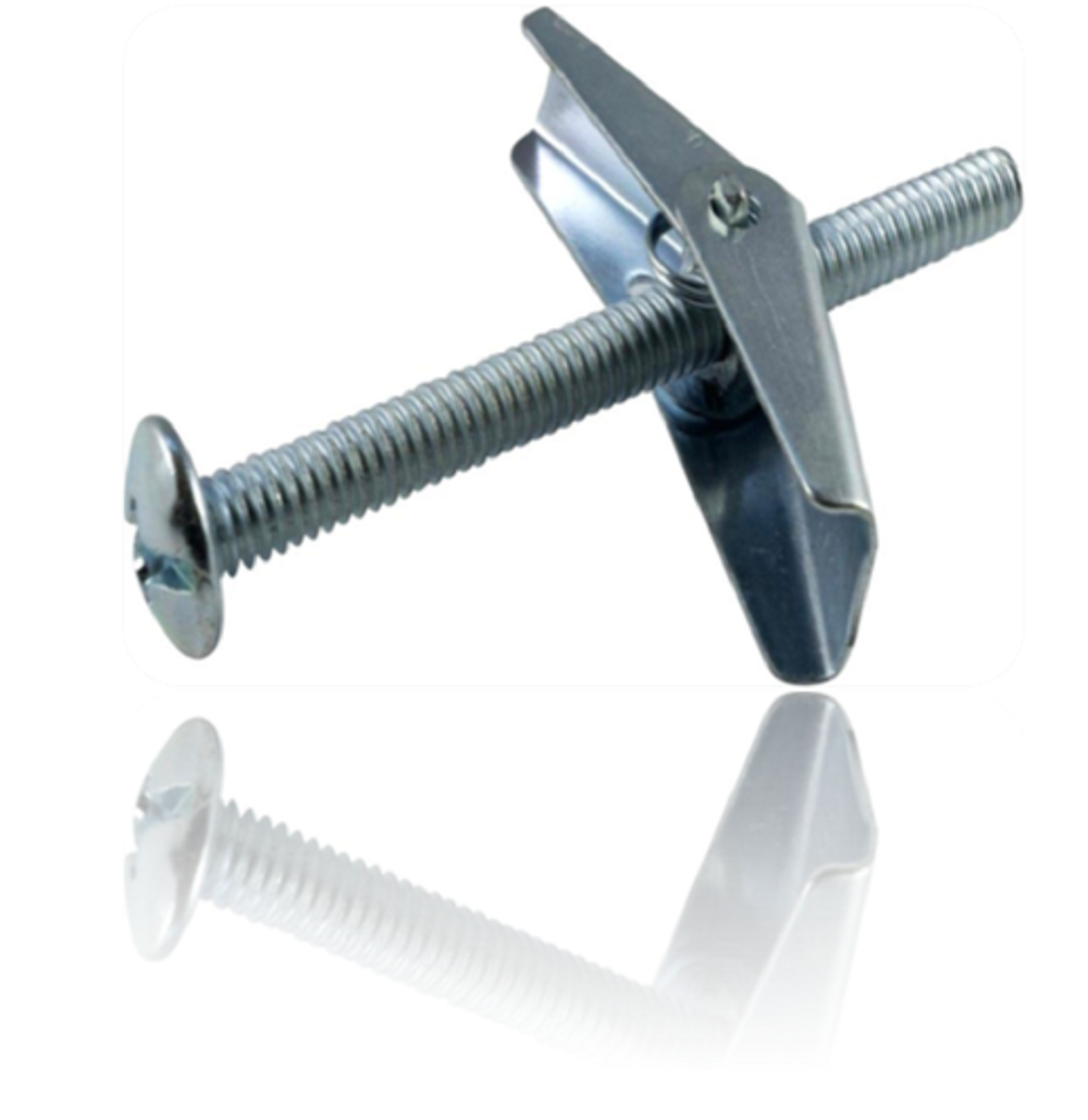 CAVITY TOGGLE HOLLOW WALLS FIXINGS SCREWS BOLT PLASTER BOARD RAW PLUGS ...