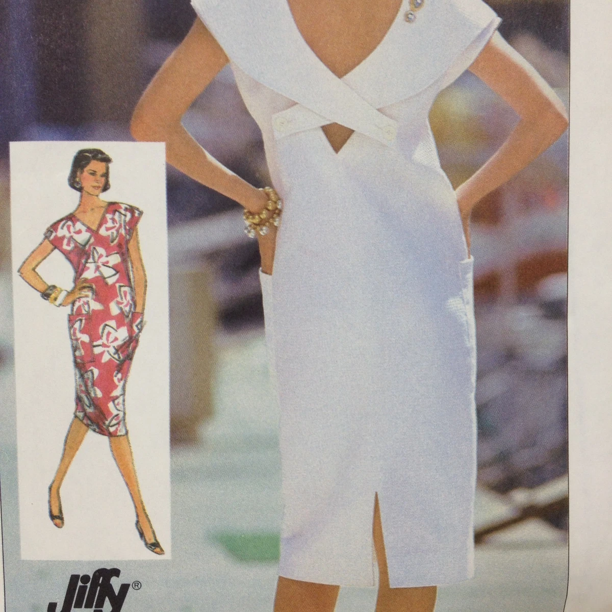 Cross Back Dress Pattern