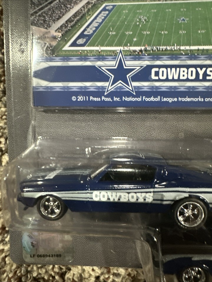 NFL Dallas Cowboys Die Cast Ford Mustang 2-pack Car Set, NEW (2012 ...