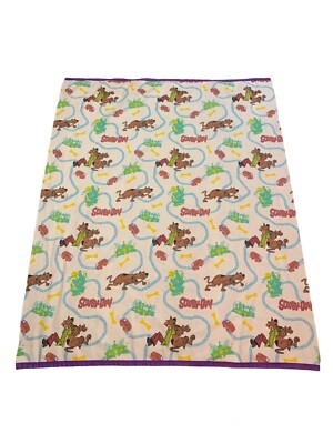 Vintage Scooby-Doo Road Map Blanket (READ) | eBay