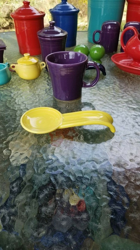 SPOON REST sunflower yellow FIESTAWARE FIESTA WARE new | eBay