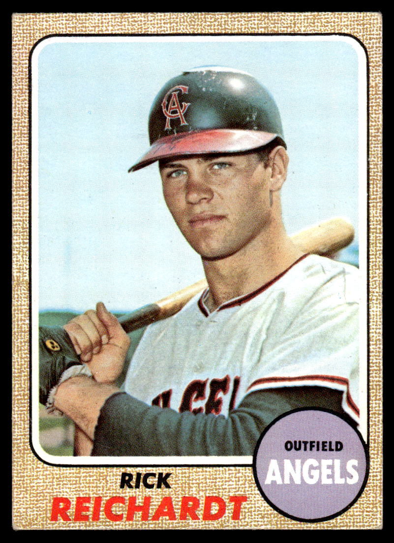 1968 Topps Rick Reichardt #570 California Angels Baseball Card | eBay