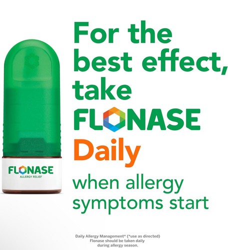 Lot Of 24 Flonase Allergy Relief Nasal Spray Twin Pack 2X 144 Sprays Ex ...
