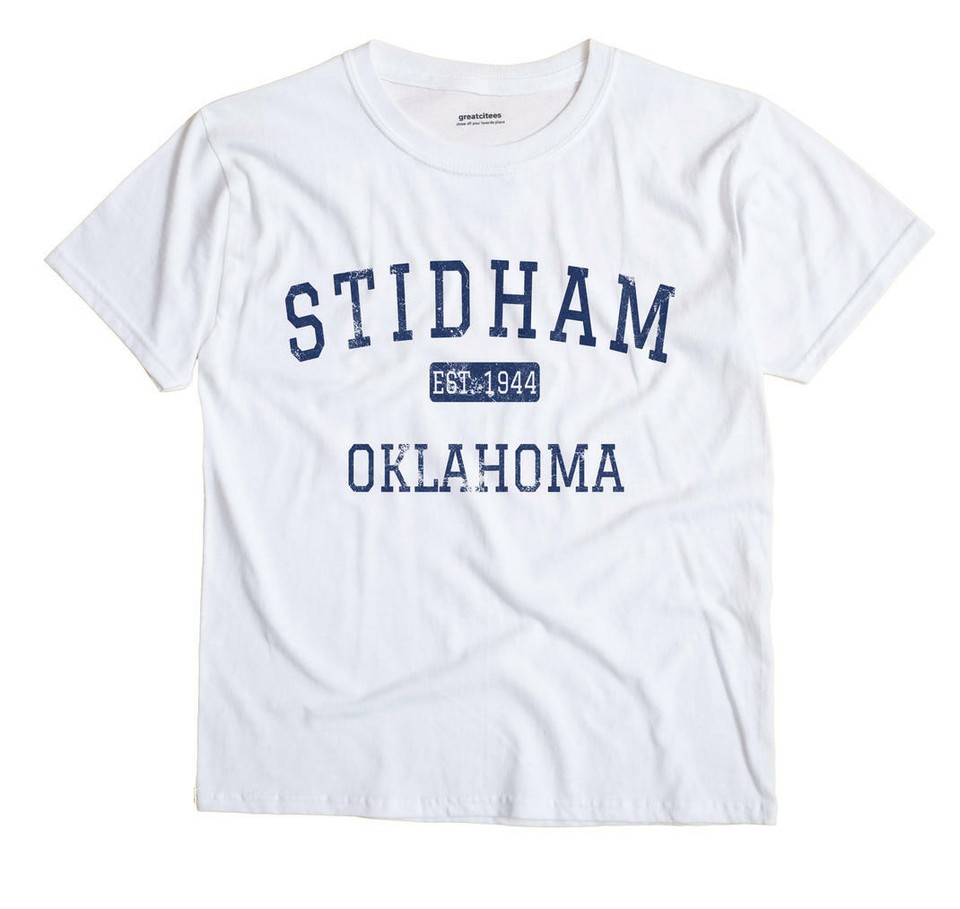 Stidham Oklahoma OK T-Shirt EST | eBay