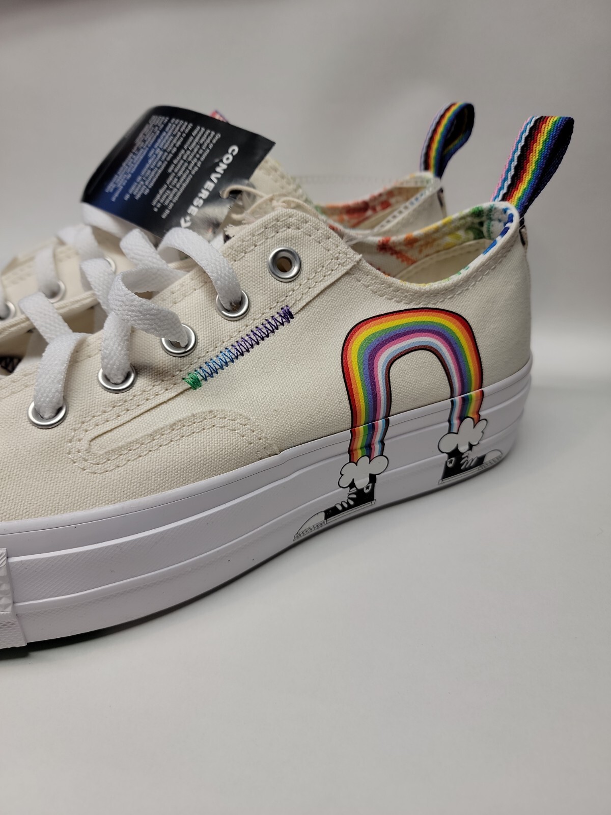 Converse Chuck Taylor All Star Low Top Lift Platform Pride