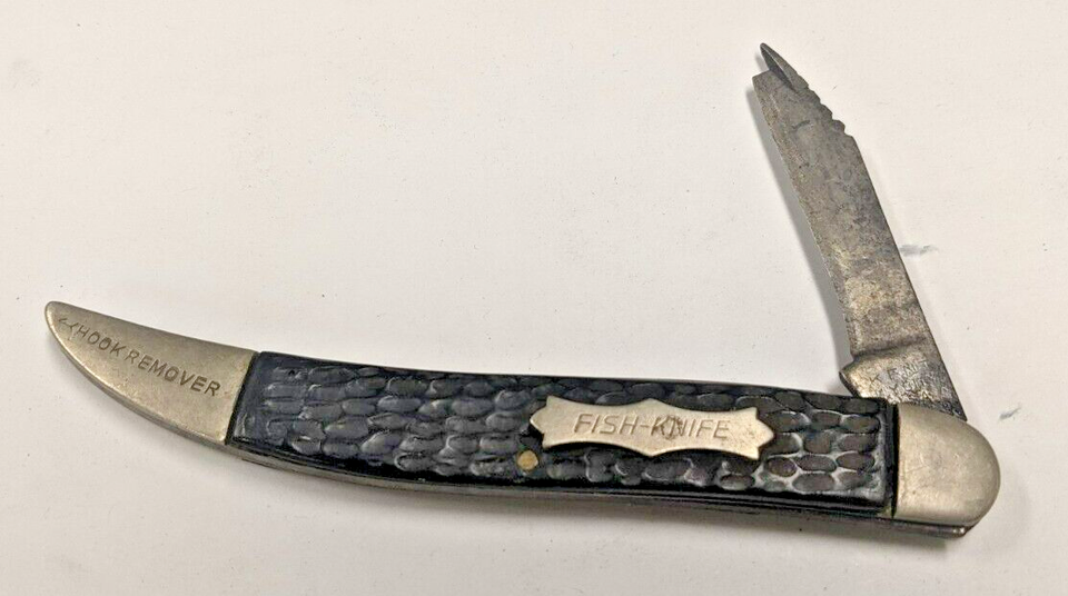 Vintage KENT Fish-Knife . Made in NY City. One Blade and the Hook ...