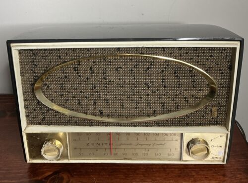 Mid Century Zenith AM/FM Tube Radio Chassis 7C06. Great Works. | eBay