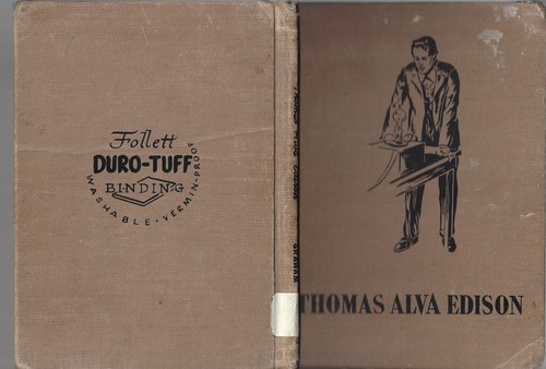 Thomas Alva Edison Par Winifred Sage Graham Art Edward Shenton 1950 Row ...