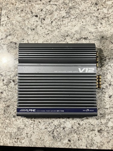🔊 ALPINE MRV-F250 4 Ch Amplifier - Great Sound Quality🔥 - Fully Tested👍 ...