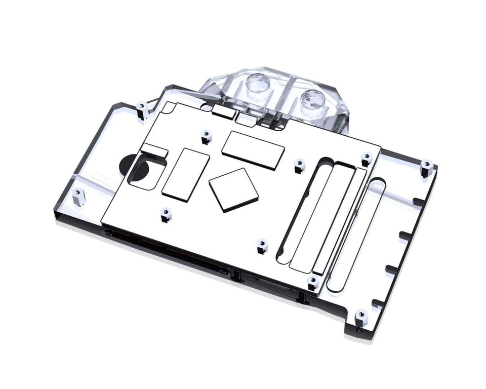 Bykski Full Coverage GPU Water Block and Backplate for GIGABYTE Radeon ...