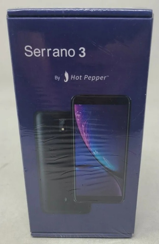 Serrano 3 Hot Pepper Phone Model: HPP-L55B. New- Factory Sealed | eBay