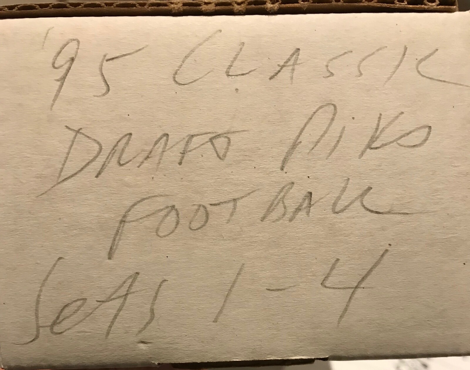 1995 Classic Draft Picks Football Complete Set of 110 Cards Warren Sapp ...