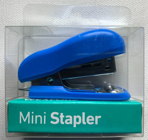 Portable Mini Stapler Built in Staple Remover With 1,000 Staples Blue ...
