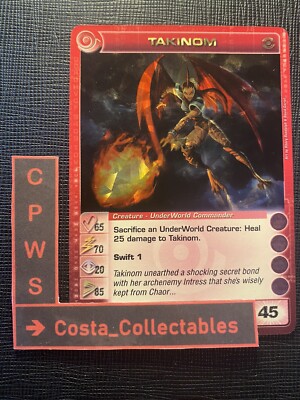 TAKINOM - MAX ENERGY - 65/70/20/85/45 - CHAOTIC CARD - PREMIUM GOLD ...