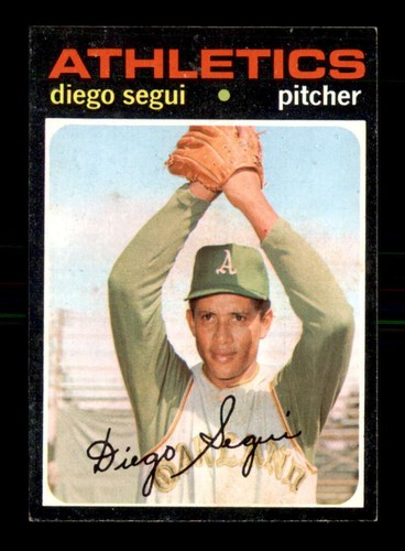 1971 Topps #215 Diego Segui EXMT/EXMT+ X2537514 | eBay