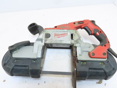 Milwaukee 6232-20 Deep Cut Portable Variable Speed Band Saw 120v Tested ...
