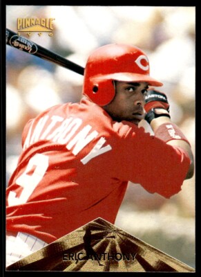 1996 Pinnacle Baseball Card Eric Anthony Cincinnati Reds #287 | eBay