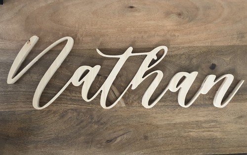 Personalized Custom Name / Word / Logo Wooden Signs | eBay