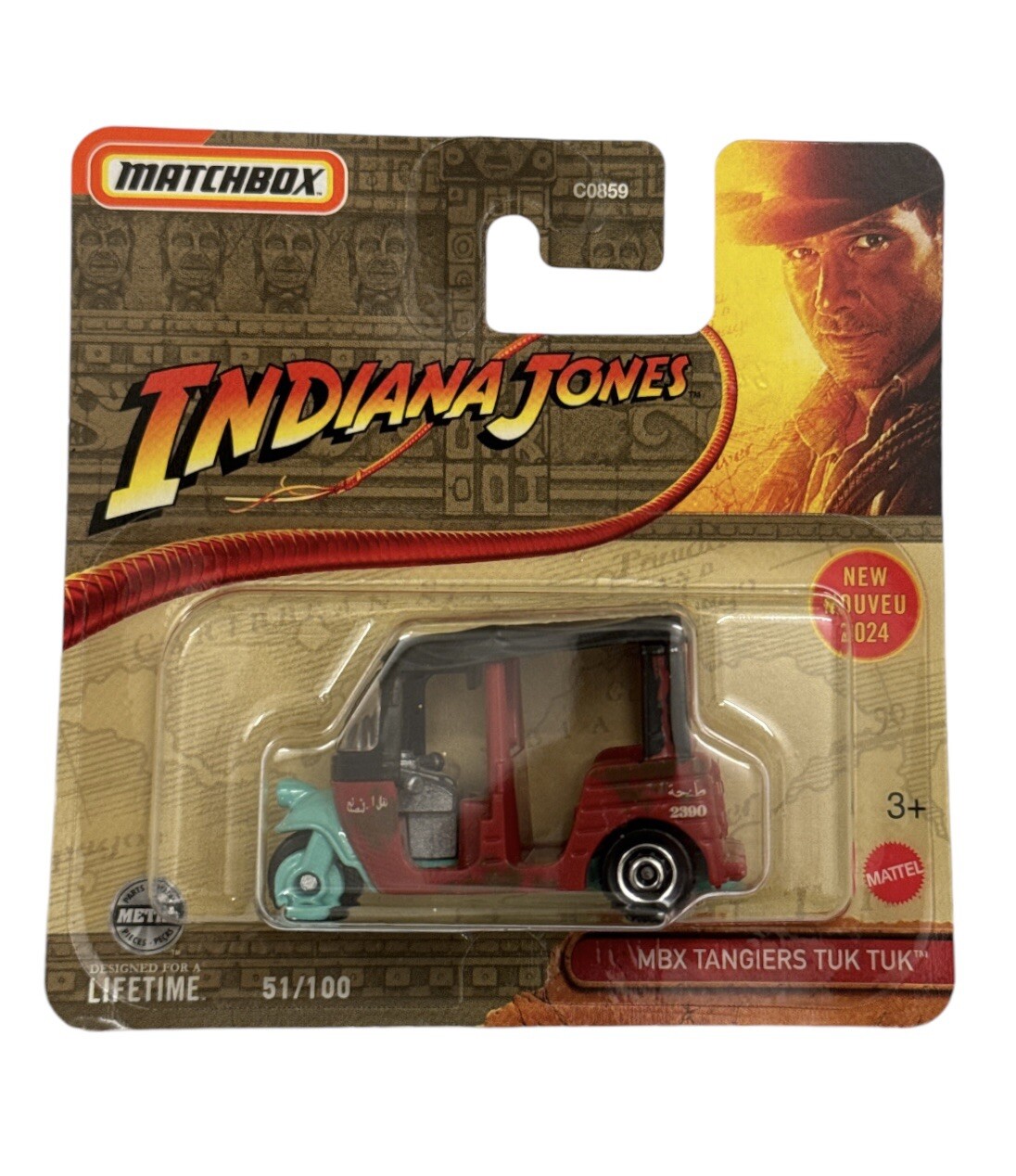 2024 Matchbox Indiana Jones MBX Tangiers Tuk Tuk (51/100) Short Card | eBay