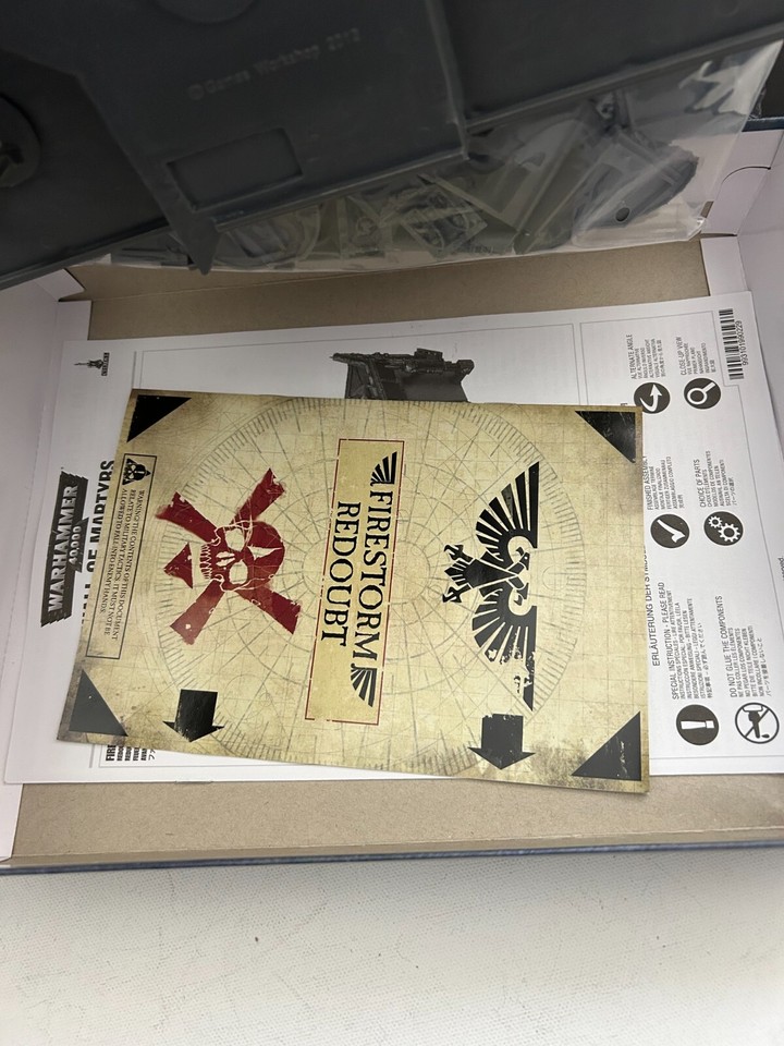 Warhammer 40k Firestorm Redoubt and Aegis Defense Line Terrain Lot ...