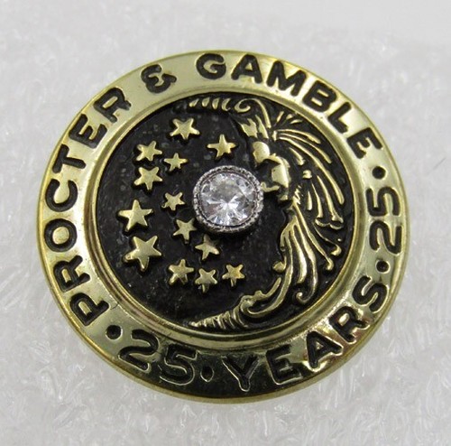 25 Year 10K service pin from Procter & Gamble | eBay