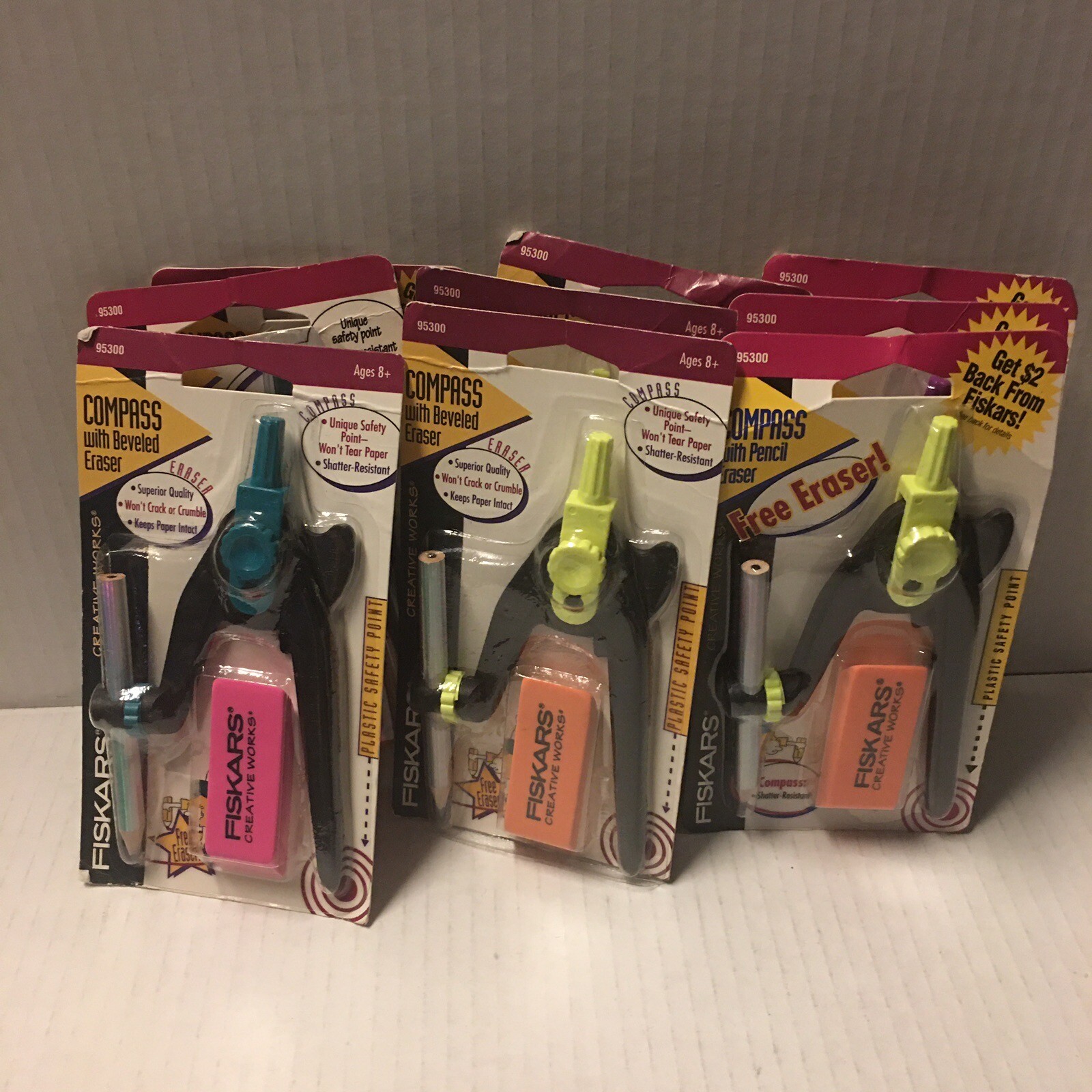 Fiskars Safety Drawing Compass for ages 8+ English & Metric ...