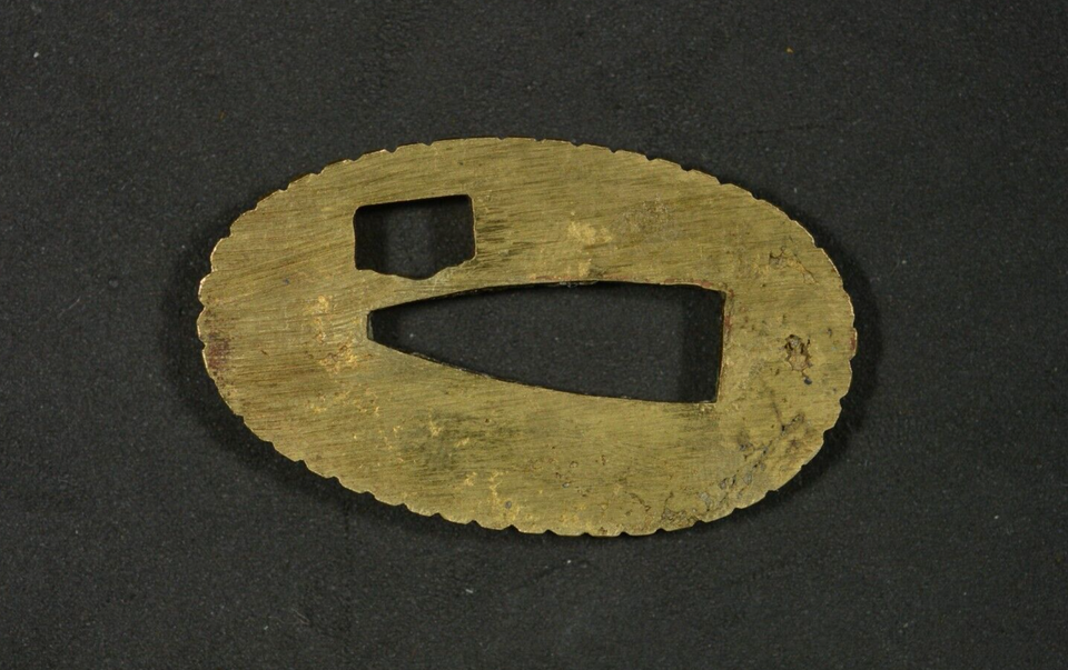 Thick Seppa x 1 Type 98 Gunto WW2 Japanese Army High Rank Officer Sword ...