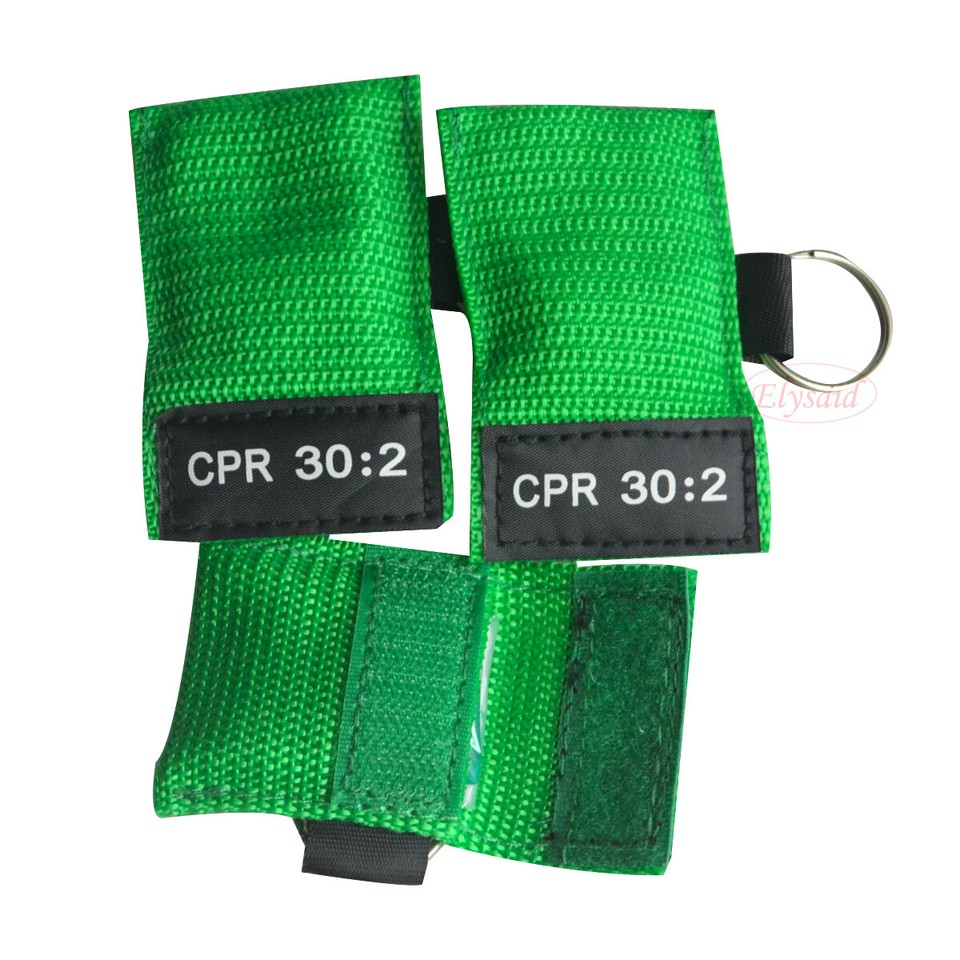 CPR Face Mask Keychain Face Shield CPR AED First Aid Training CPR 30:2 ...