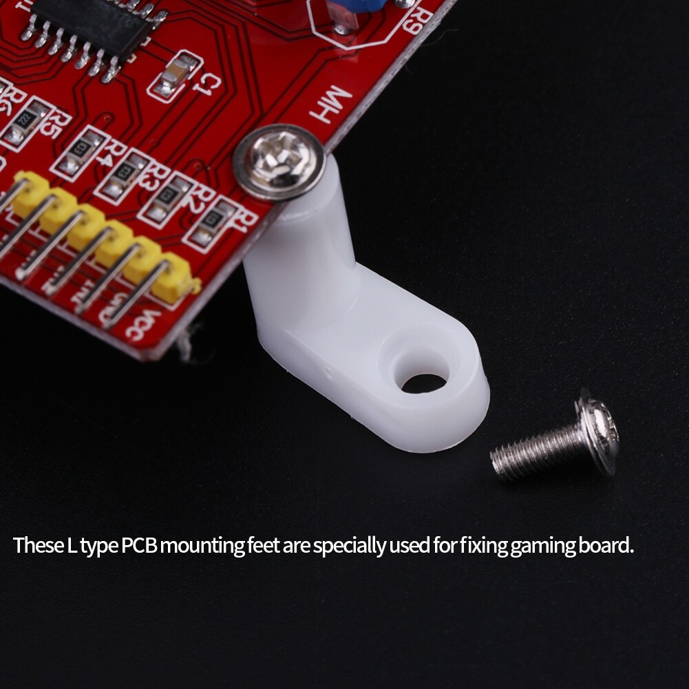 100pcs 2cm PCB Mounting Feet With Screw For Arcade Gaming Board ...