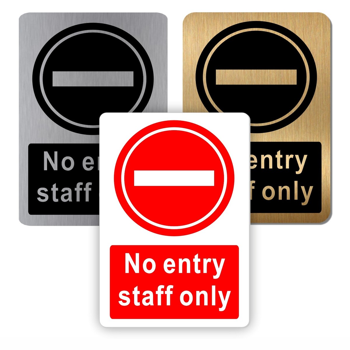 No Entry Staff Only Sign No Entry Staff Only Sign – Pixel Arts