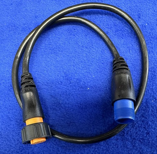 Garmin Blue 8-pin Transducer to Orange 12-pin Sounder Adapter Cable 010 ...
