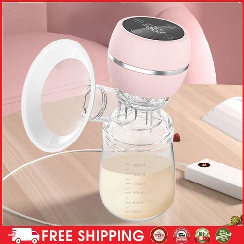 180ML Electric Breast Pump Ultra-Quiet Portable Milk Extractor for Baby ...